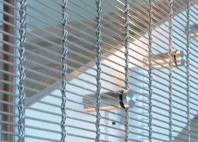 China Flexible 316L SS Decorative Woven Wire Mesh Sheets customized For Facade Cladding for sale