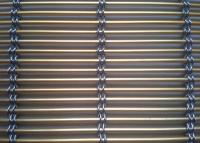 China Flexible 316L SS Decorative Woven Wire Mesh Sheets customized For Facade Cladding for sale