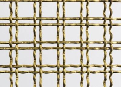 China Free Oil Weave Crimped Copper Wire Mesh 4m width 8m length 5mm thickness for sale