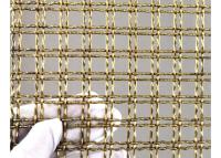 China Free Oil Weave Crimped Copper Wire Mesh 4m width 8m length 5mm thickness for sale