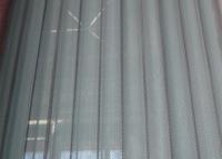 China Silver Decorative Wire Mesh / Metal Mesh Curtain Panels 12m width Lacquer coating for sale