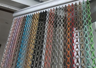 China 12mm hole Decorative Wire Mesh / Aluminum Chain Link Fence Plain Weave for sale