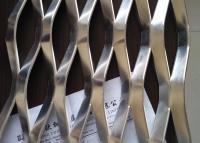 China 3mm Thickness Decorative Wire Mesh / Expanded Metal Panels 1X2m For Ceiling for sale