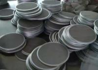 China Polished Wire 304 Stainless Steel Mesh Filter Discs 250mm Diameter Wear Proof for sale