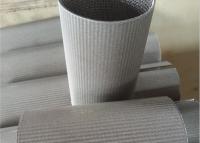 China Sintered 316L Stainless Steel Wire Mesh 0.025mm Thickness for sale