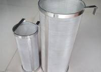 China 300 Micron 304 Stainless Mesh Basket Brewing Mesh Customized for sale