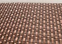 China Cable And Rod Plain Weave Decorative Wire Mesh Stainless Steel Architectural for sale