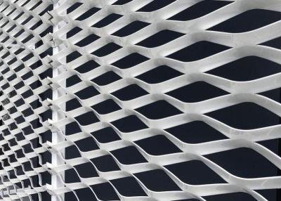 China Diamond Metal Expanding Wire Mesh 1 - 3mm Thickness Corrosion Resistant for sale