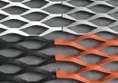 China 75mm Hole Expanded Mesh Panels / Aluminium Diamond Mesh Sheet Powder Coating for sale