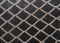 China Hexagonal Expanded Metal Lath Sheet / Aluminium Mesh Gutter Guard Anodized for sale