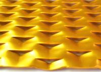 China Wall Covering Decorative Expanded Metal Mesh Screen Panels 80mm Width Anodized for sale