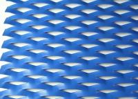 China Building Aluminum Expanded Metal Wire Mesh 3.0mm Thickness Anodized for sale