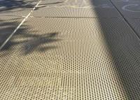 China 1.6mm Perforated Wire Mesh Aluminum Decorative Punched Metal Sheets Customized for sale