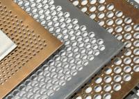 China 1.6mm Perforated Wire Mesh Aluminum Decorative Punched Metal Sheets Customized for sale