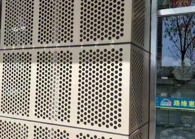 China SS306 Decorative Perforated Wire Mesh 26 Gauge 2.5mm Thickness for sale