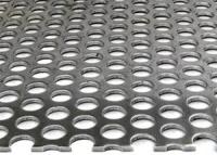 China Galvanized 60 Degree Perforated Wire Mesh 5mm Round Hole Punched Metal Sheets for sale