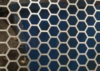 China 5mm Thick 304 Hexagonal Stainless Steel Perforated Metal Mesh Sheet 4.0m Length for sale