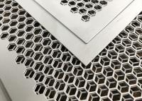 China 5mm Thick 304 Hexagonal Stainless Steel Perforated Metal Mesh Sheet 4.0m Length for sale