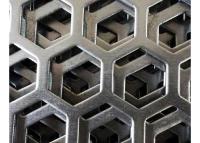China 5mm Thick 304 Hexagonal Stainless Steel Perforated Metal Mesh Sheet 4.0m Length for sale