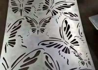 China Irregular Decorative Aluminum Perforated Metal Sheet 0.5mm Thickness 2.0m Width for sale