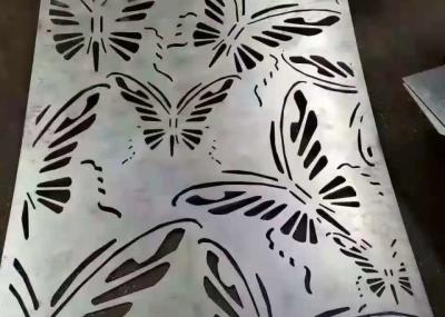 China Irregular Decorative Aluminum Perforated Metal Sheet 0.5mm Thickness 2.0m Width for sale