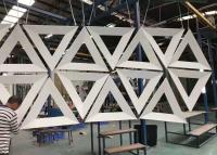 China Irregular Decorative Aluminum Perforated Metal Sheet 0.5mm Thickness 2.0m Width for sale