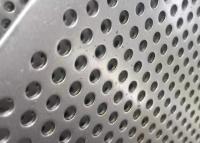 China Construction Perforated Metal Mesh Sheet Panels 100mm Hole 0.3mm Thickness for sale