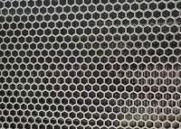 China 10mm Hexagonal Perforated Aluminum Sheet / Round Perforated Metal Polished for sale