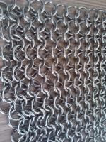 China Stainless Steel Wire Mesh Screen Lacquer Coating Metal Ring Curtains Decorative Wire Mesh for sale