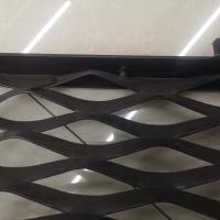 China Aluminum expanded metal mesh Curtain Wall GOLD COPER COLOUR for sale