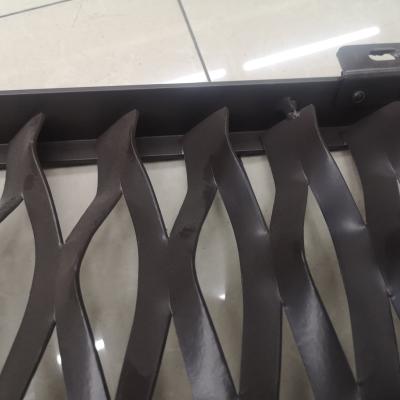 China Aluminum expanded metal mesh Curtain Wall GOLD COPER COLOUR for sale