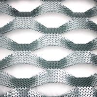 China Perforated Aluminum Expanded Metal Screen for Decoration:  allows air, sound, light and heat to pass through. for sale