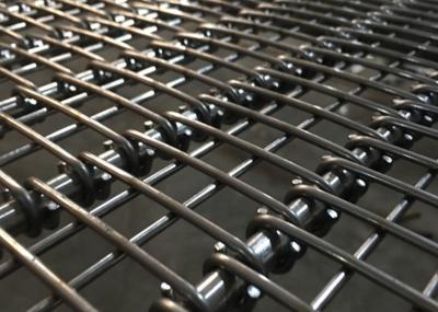 China 4m Length Conveyor Wire Belt / Eye Link Belt SS304 For Fish Drying for sale