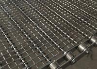 China 4m Length Conveyor Wire Belt / Eye Link Belt SS304 For Fish Drying for sale