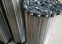 China 304 Stainless Steel Mesh Conveyor Wire Belt 10m Length 1.0mm Thickness for sale