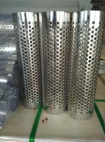 China 316 Stainless Steel Perforated Filter Tube 1.2m Length 1.5mm Thickness for sale