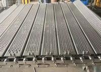 China Hinged Plate Chain Link Conveyor Belt 20kgs SS304 Corrosion Resistant for sale