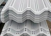 China Windproof Perforated Metal Mesh Panels / Galvanized Fence Panels 1.0mm Thick for sale