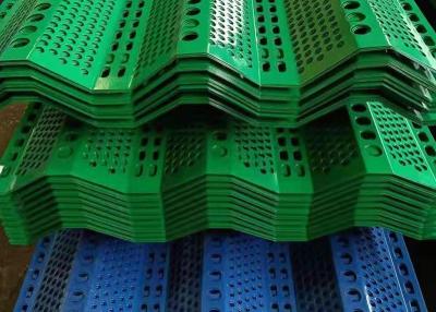 China 0.8mm Windbreak Fence Panels Industrial Perforated Mesh Sheet for sale