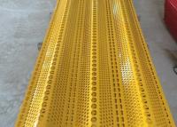 China 0.8mm Windbreak Fence Panels Industrial Perforated Mesh Sheet for sale