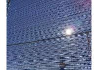China Refinery Windbreak Fence Panels / Dust Control Net sprayed 1.22m Length for sale