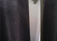 China Anti Fly Ventilate Aluminium Window Screen Mesh / Black Coated Wire Mesh 1.5m Width for sale