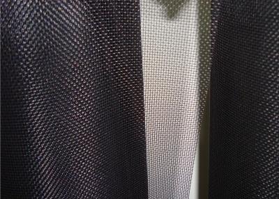 China Anti Fly Ventilate Aluminium Window Screen Mesh / Black Coated Wire Mesh 1.5m Width for sale