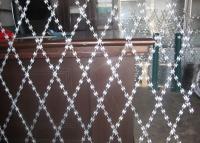 China Coil Barbed Welded Razor Wire Mesh BTO 22 10mm Length For Highway for sale