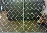 China 304 Stainless Steel Barbed Razor Wire Fencing BTO 25 65mm Length for sale