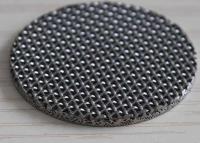 China Sintered Metal Disc Filter  SUS316L AISI316L 50 Micron Stainless Steel Sintered Filter 2.0mm Thickness for sale