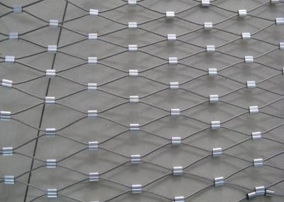 China 316L Stainless Steel Metal Wire Rope Mesh 8m Width 30X30 For Protecting Zoo for sale