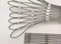 China 316L Stainless Steel Metal Wire Rope Mesh 8m Width 30X30 For Protecting Zoo for sale