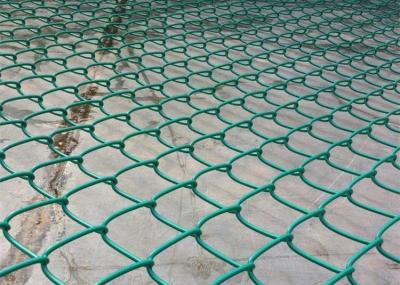 China 75x75 mm Wire Security Fence Panels / PVC Chain Link Fence galvanized for sale