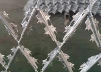 China CBT 65 Razor Blade Wire Fence Hot Dipped Galvanized 0.5mm Thickness for sale